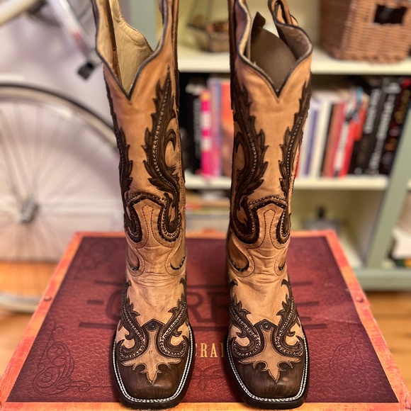 Corral | Shoes | Authentic Corral Handcrafted Cowboy Boots | Poshmark